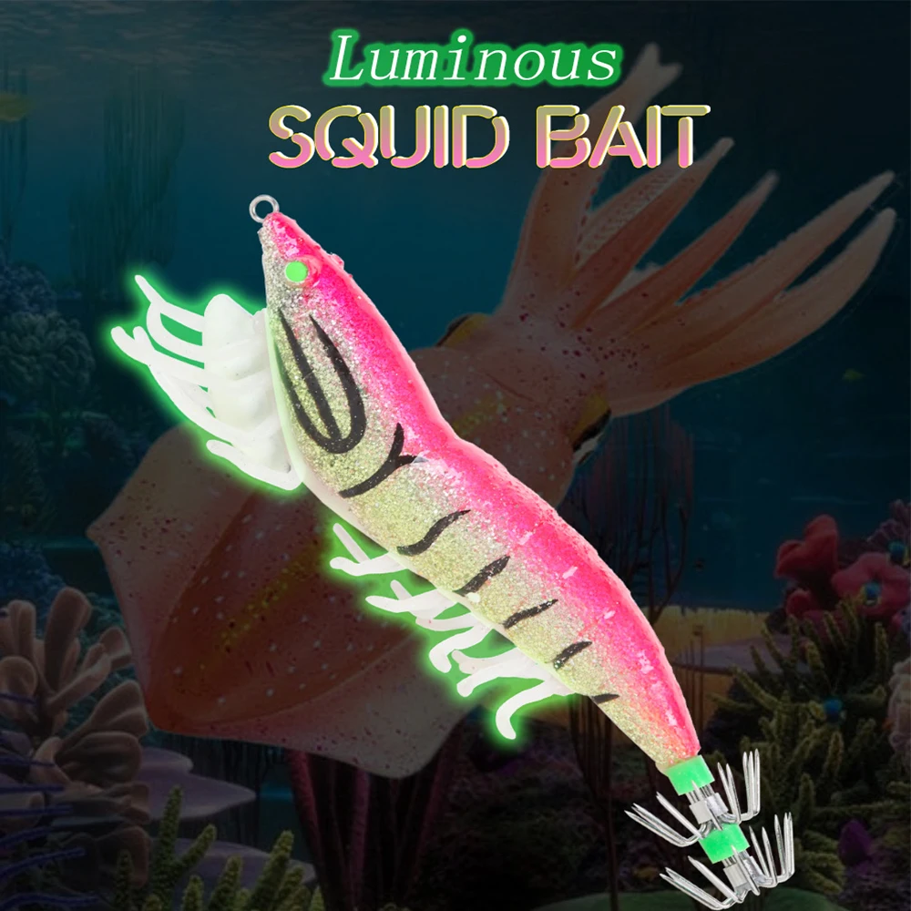 Soft-Foot-Luminous-Fishing-Lures-Luminous-Squid-Lures-Lead-Sinker-Jigs ...