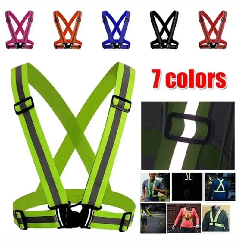 Highlight-Reflective-Straps-Night-Running-Riding-Clothing-Vest ...