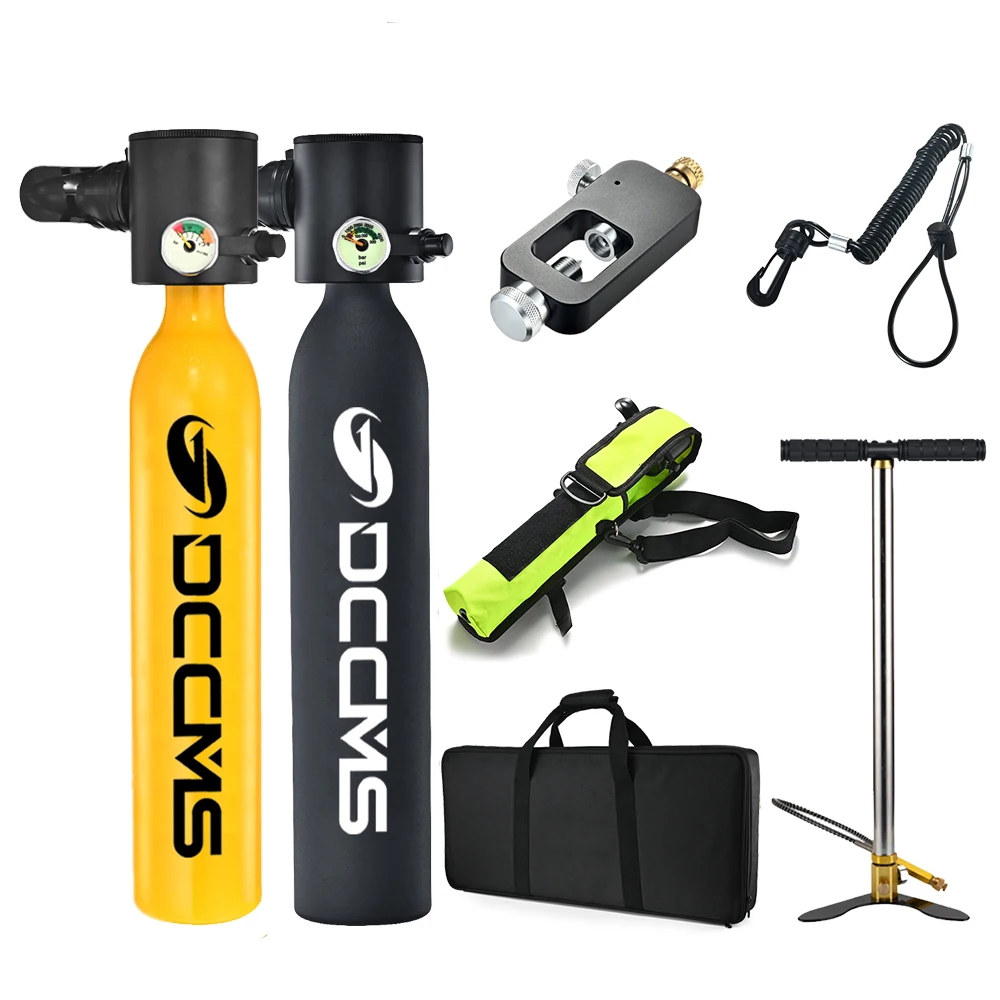 DCCMS Scuba Diving Tank Mini Scuba Diving Equipment 500ML Mini Scuba ...