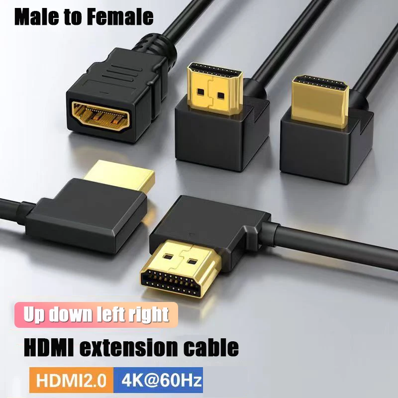 HDMI-2-1-Extension-Cable-HDMI-Extender-Cable-Elbow-Angle-HDMI-Male-to ...