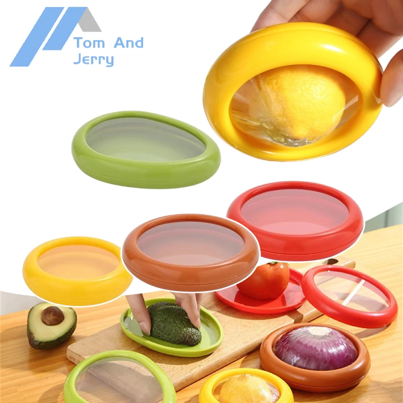 Kitchen-Food-Storage-Box-Avocado-Onion-Tomato-Food-Refrigerator-Sealed ...