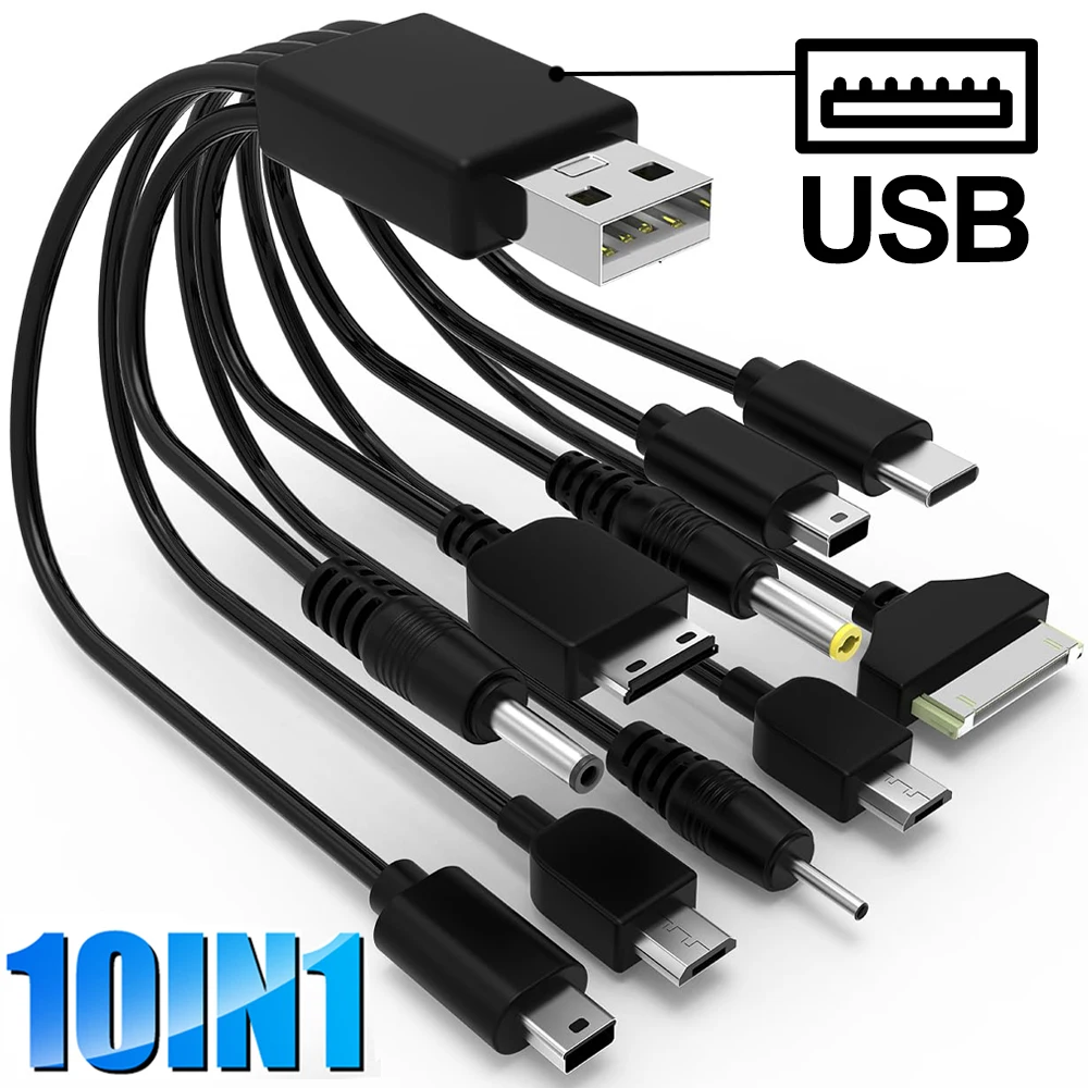 Cabo-carregador-universal-multi-pinos-10-em-1-adaptador-usb ...