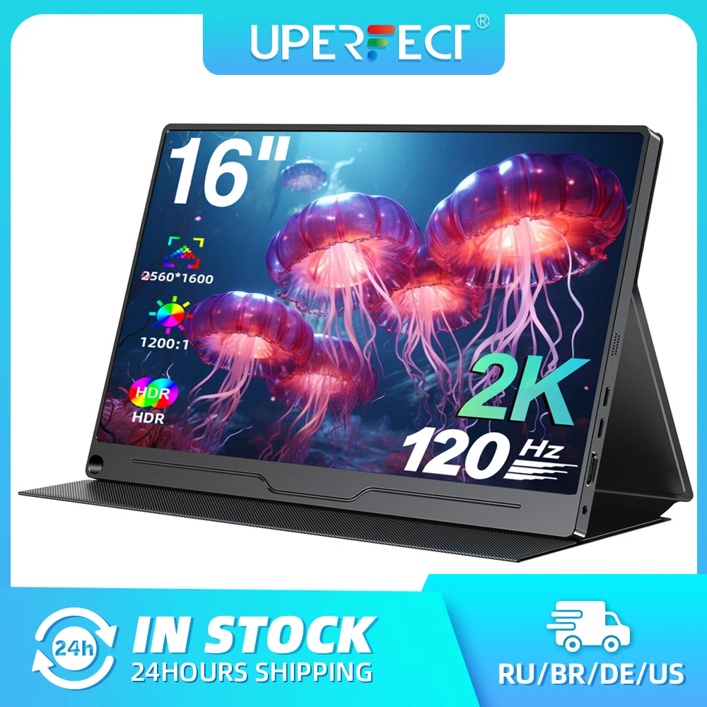 UPERFECT-2K-120Hz-Portable-Monitor-16-Inch-2560-x-1600-16-10-IPS-Screen ...