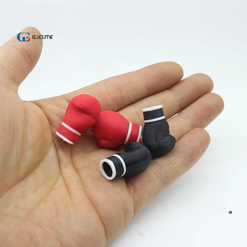 1/12 Dollhouse Mini Figure Punching Bag Model With Boxing Gloves ...