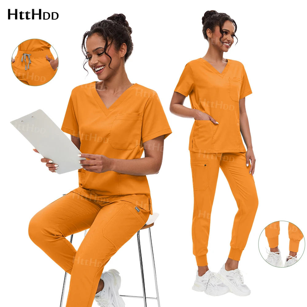 Nurse Accessories New Scrub Set Hot Selling Multi-color Medical ...