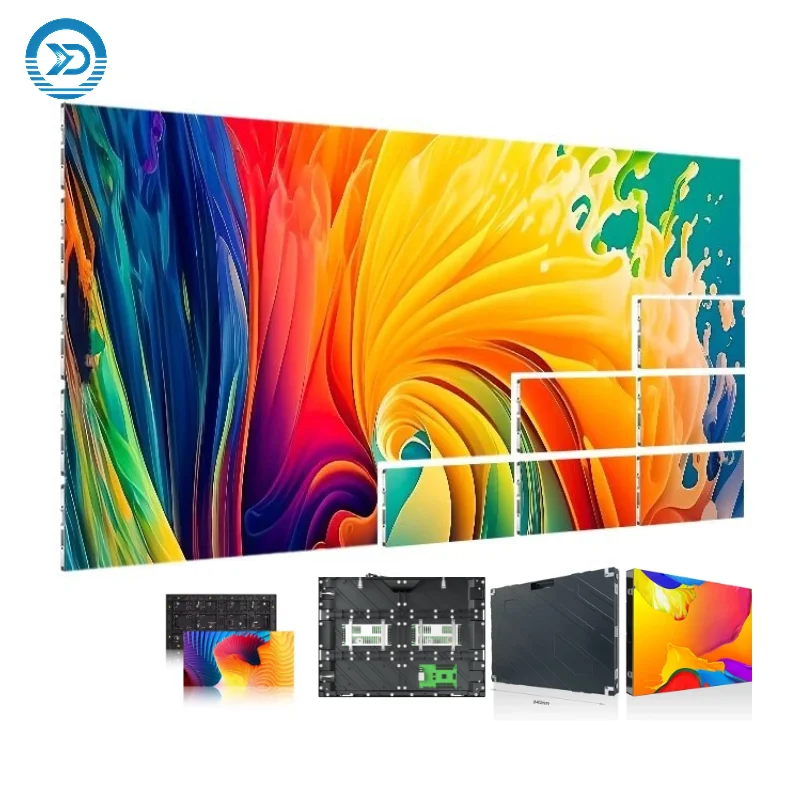 Manufacturer customized indoor small pitch HD LED display screen P2.5 ...