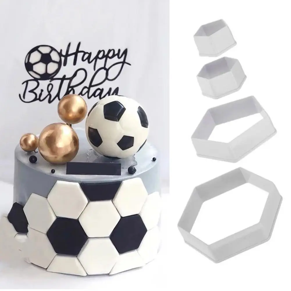 Football Shaped Cookie Cutter Near | Football Fondant Mold Cake Decor ...