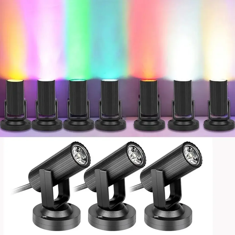 2PCS-85-265VAC-Mini-LED-Beam-Light-1W-Moving-Head-Spotlights-RGB-Blue ...
