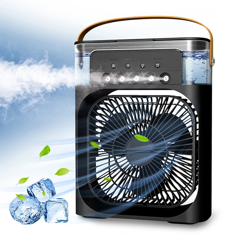 Misting-Fan-With-Five-Holes-For-Humidification-Portable-Handheld-Fan ...