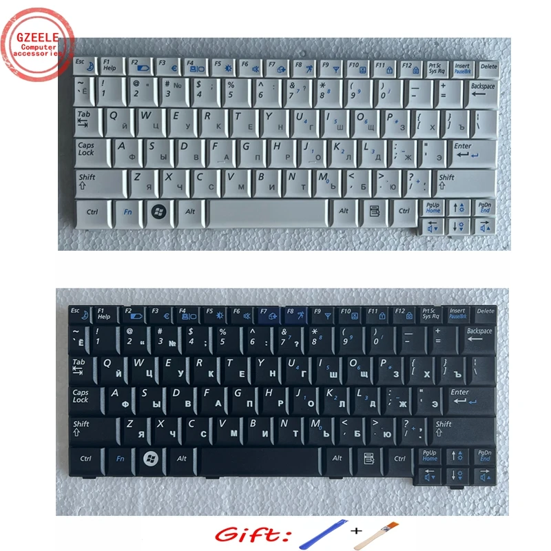 US/RU New Laptop Keyboard For Samsung NP-NC10 NC10 ND10 N108 N110 N130 ...