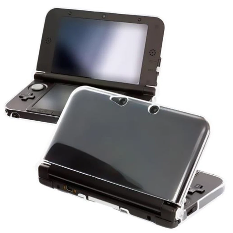 Clear Crystal Cover Hard Shell Case For Nintendo 3DS XL LL N3DS 3DS LL ...