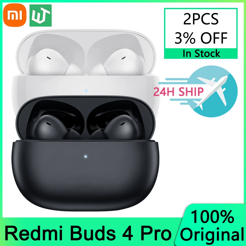 Xiaomi Redmi Buds 4 Pro Tws Active Noise Cancelling Earphone Bluetooth ...