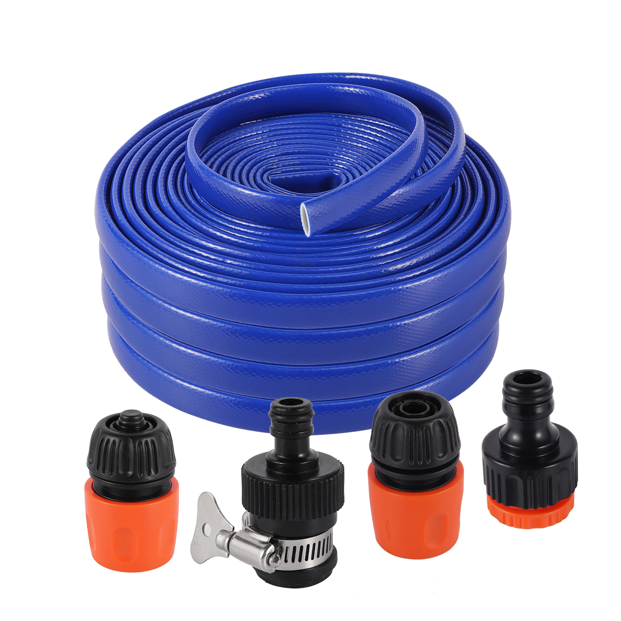 Kit complet d'arrosage,Tuyau d'eau en PVC souple 12x16mm,adaptateur de ...