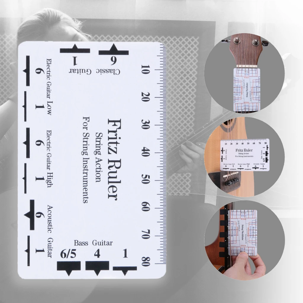 Mugig-Fritz-Ruler-Guitar-String-Action-Gauge-Ruler-String-Pitch-Ruler ...