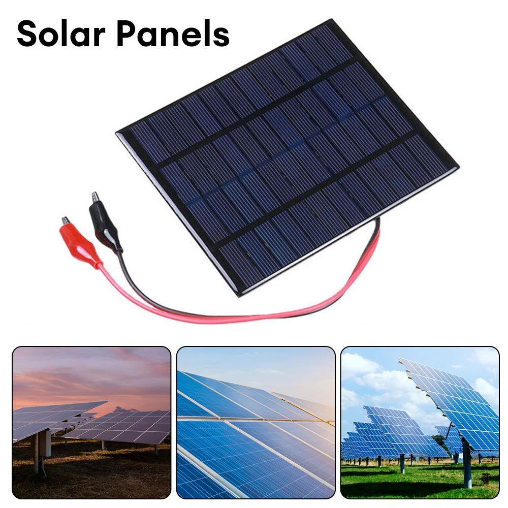 Solar-Panel-2W-12V-Mini-USB-Monocrystalline-Solar-Panel-Power-Module ...