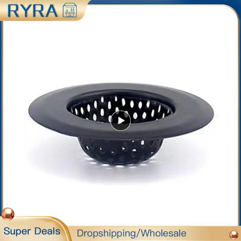 Kitchen-Sink-Filter-Trap-Stainless-Steel-Mesh-Strainer-Food-Slag ...