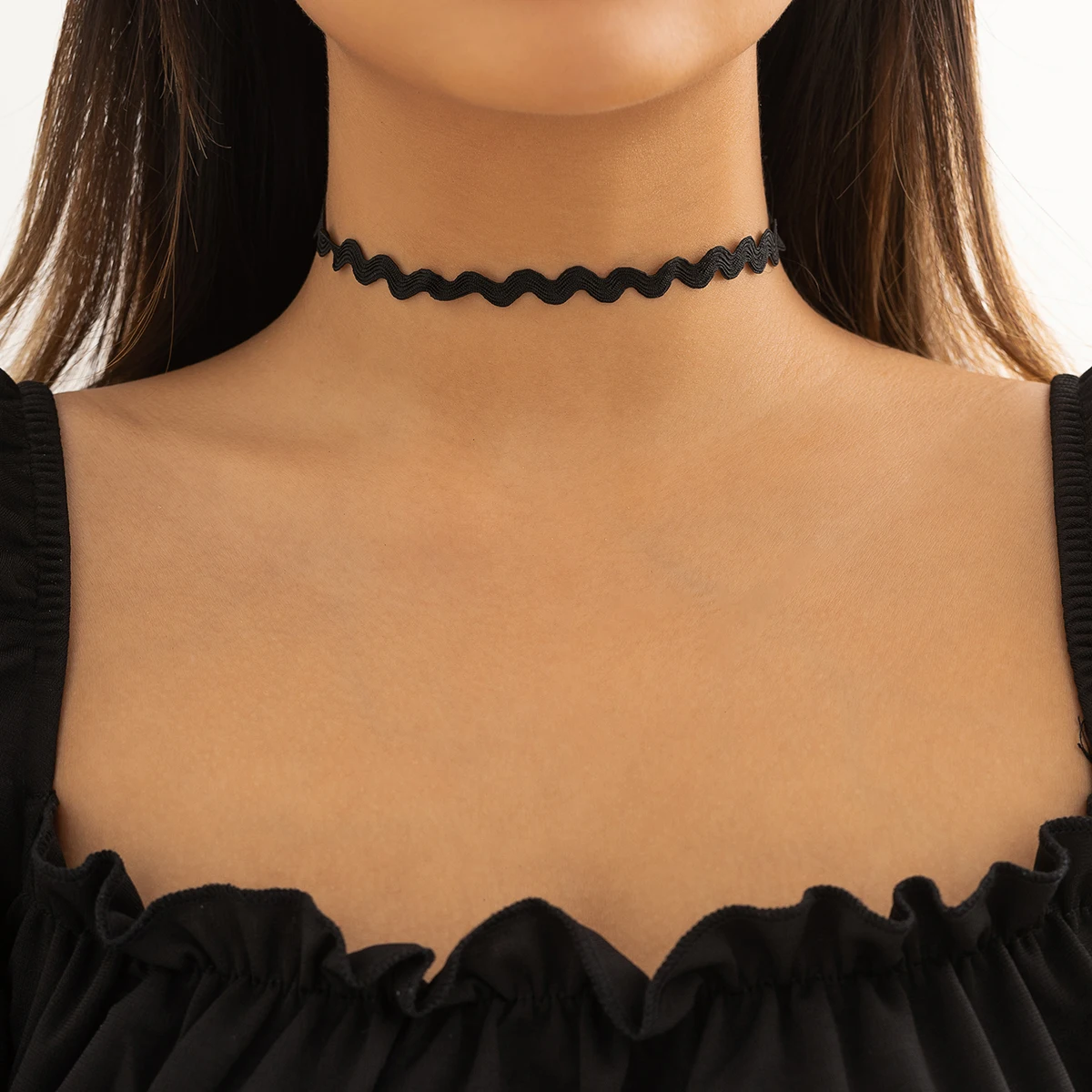 Elastic Chokers | Elastic Collar | Necklace | Jewelry - Simple Shape ...