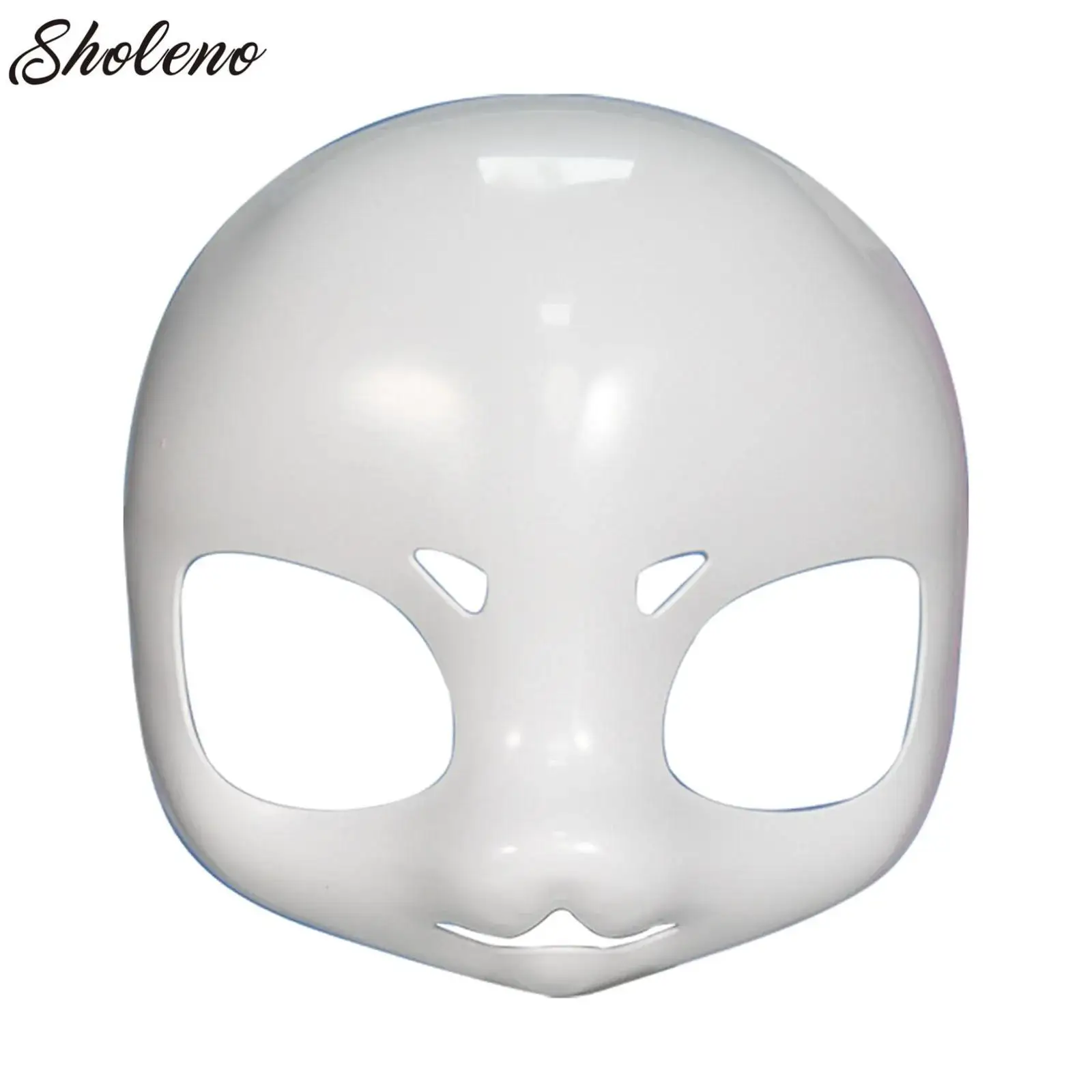 DIY White Full Face Masks Art Paintable Mask Animal Decorations to ...