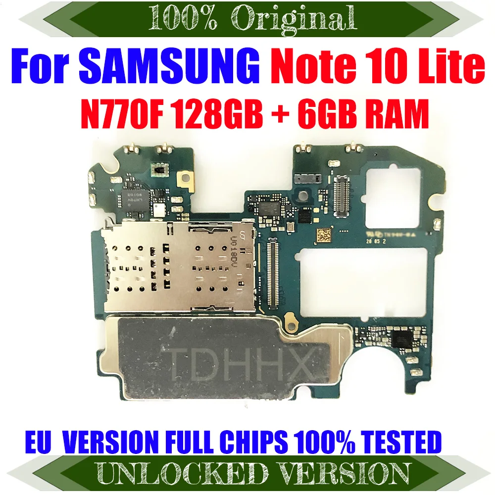 Motherboard-Original-para-Samsung-Galaxy-Note-10-Lite-Mainboard ...