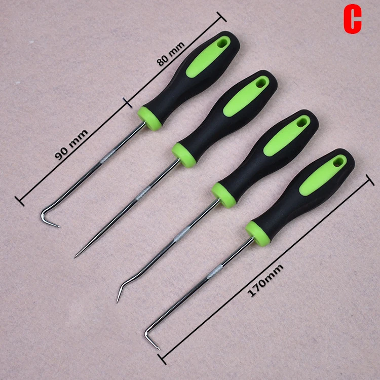 4PCs-Car-Long-Hook-Gasket-Puller-Removing-Repair-Tools-Screwdriver-Set ...