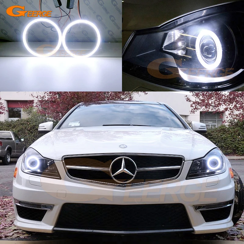 Mercedes C Class 2012 Facelift Mercedes W204 Led Lights 2012 Mercedes Benz C C204 Aliexpress
