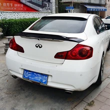 For Infiniti G25 G35 Q40 G37 4 Door Sedan 2007-2015 Glossy Black High ...