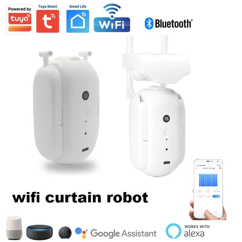 Switchbot Curtain Robot Voice | Wireless Curtain Driver Motor - Tuya ...