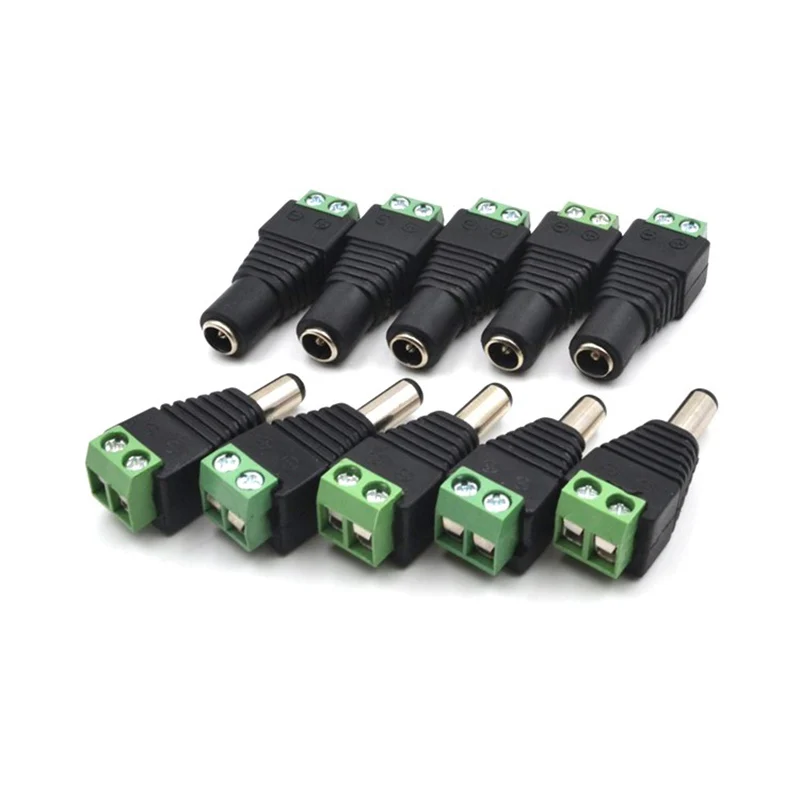 5PCS-DC-M-nnlich-Weiblich-Power-Jack-Stecker-Crimp-Terminal-Block-DC ...