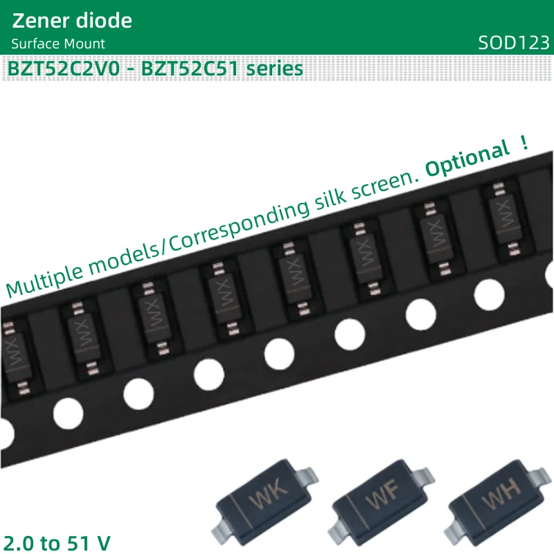 Diodos-SMD-Zener-SOD-123-BZT52C2V0-2V4-2V7-3V0-3V3-3V6-3V9-4V3-4V7-5V1 ...