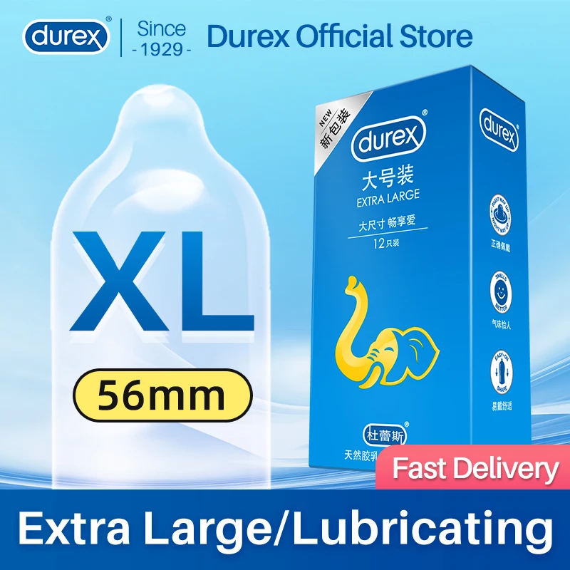 Durex-condones-Extra-grandes-para-adultos-Juguetes-sexuales-de-ajuste ...