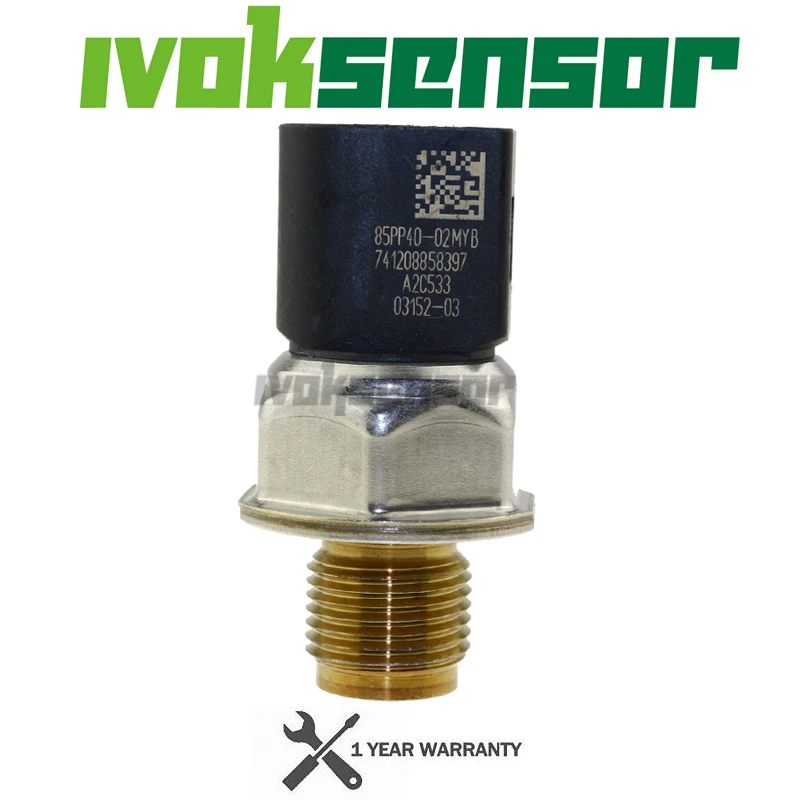 Brand New Genuine Sensata Common Rail Fuel Pressure Sensor Transducer ...