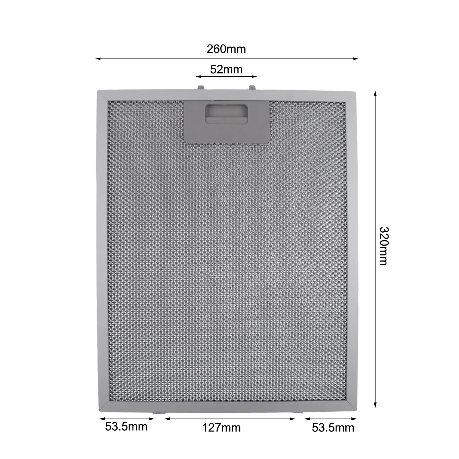 Set of 2 aluminum metal filters for cooker hoods – high-performance ...