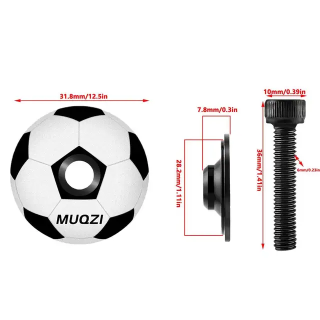 NEW Bike Stem Cap Stem Top Cap Aluminum Bicycle Headset Top Cap ...