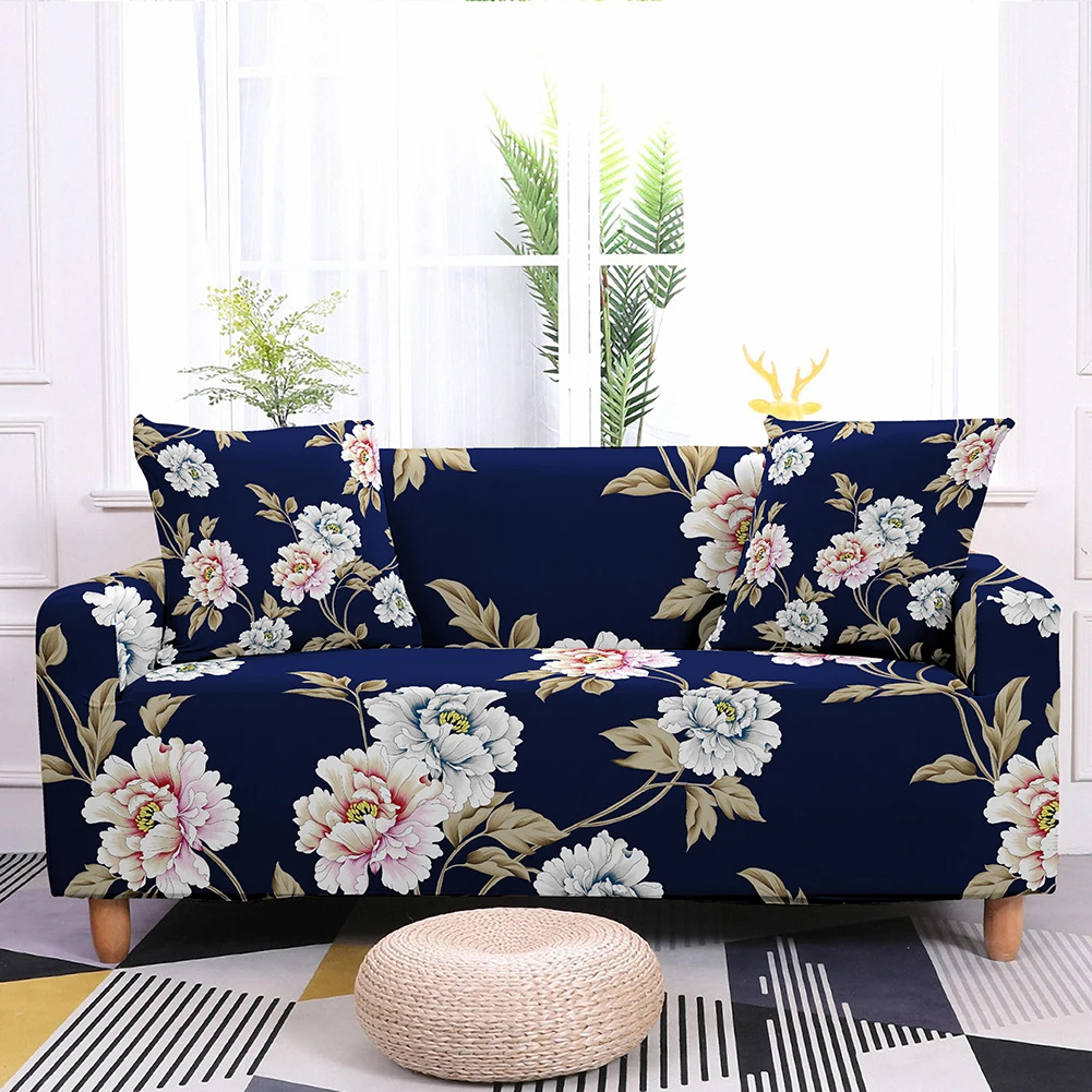 Polyester-Stretch-Couch-Cover-For-Living-Room-Floral-Print-Sofa-Cover-1 ...