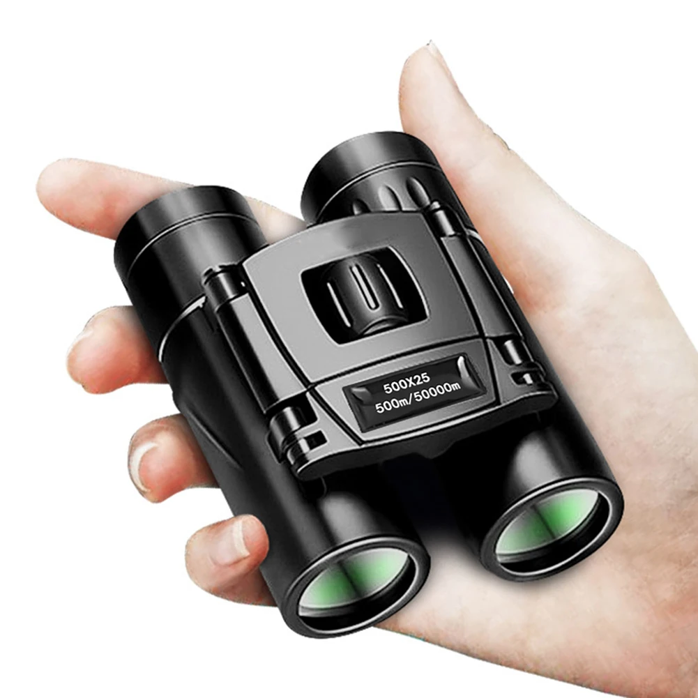 500x25 Hd Powerful Binoculars Telescope 5000m/50000m Long Range Folding ...