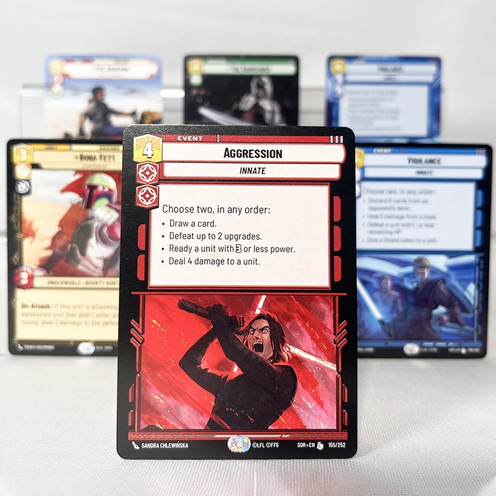 SWUDB Proxy Cards Limited Edition Star Wars Film Boba Fett Characters ...