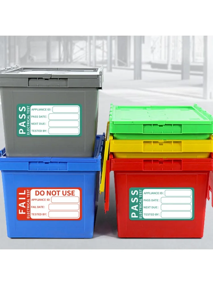 25CPS PAT Test Passed or Failed Stickers Electrical Safety Self ...