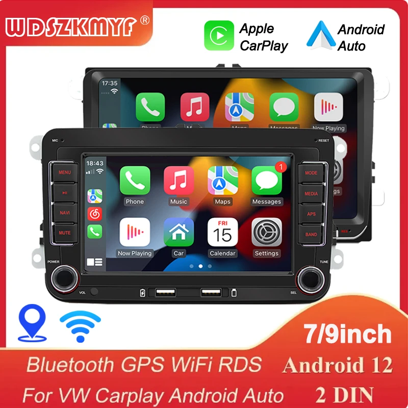 Android-13-Car-Radio-For-VW-Volkswagen-Golf-5-6-Touran-Passat-B6-Jetta ...