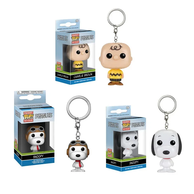 POP-Pocket-Keychains-Anime-Peanuts-Snoopi-Charlie-Brown-Keychain ...