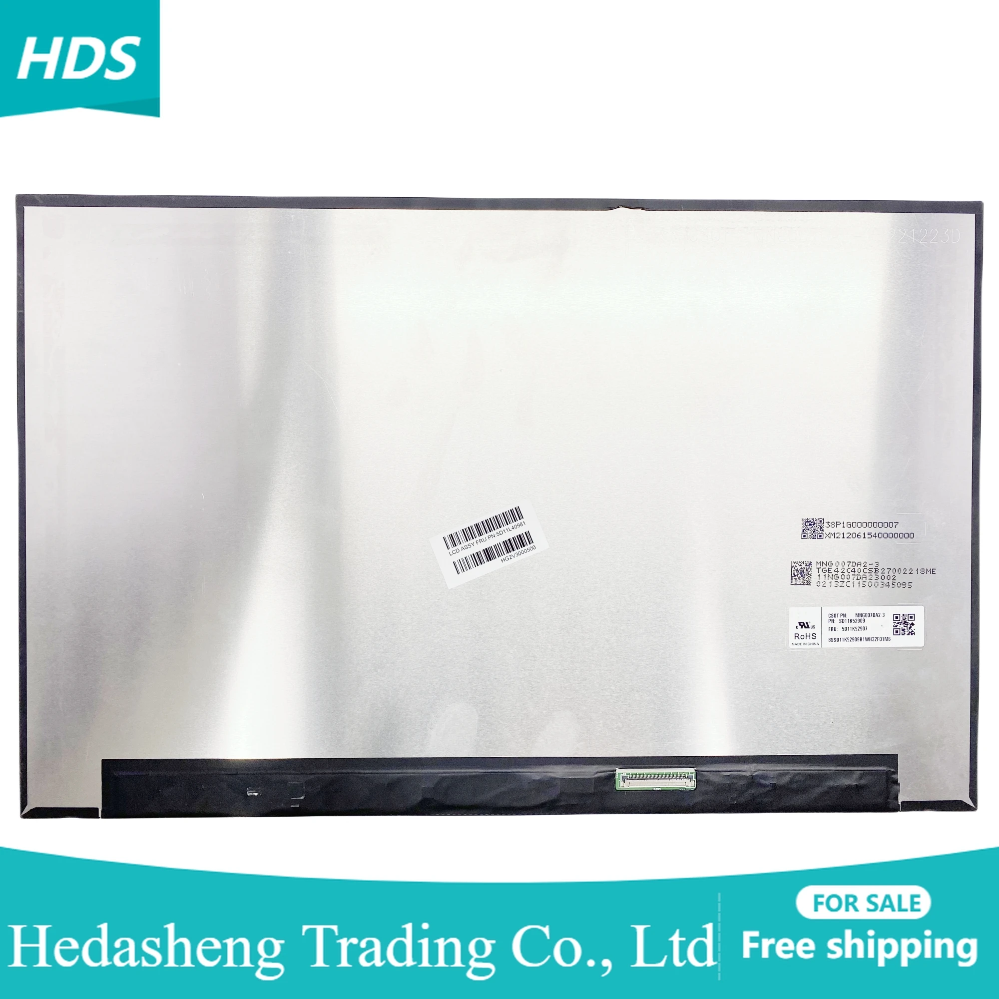 MNG007DA2-3-16-0-inch-240HZ-2560X1600-EDP-40Pins-FRU-5D11K52907-Display ...