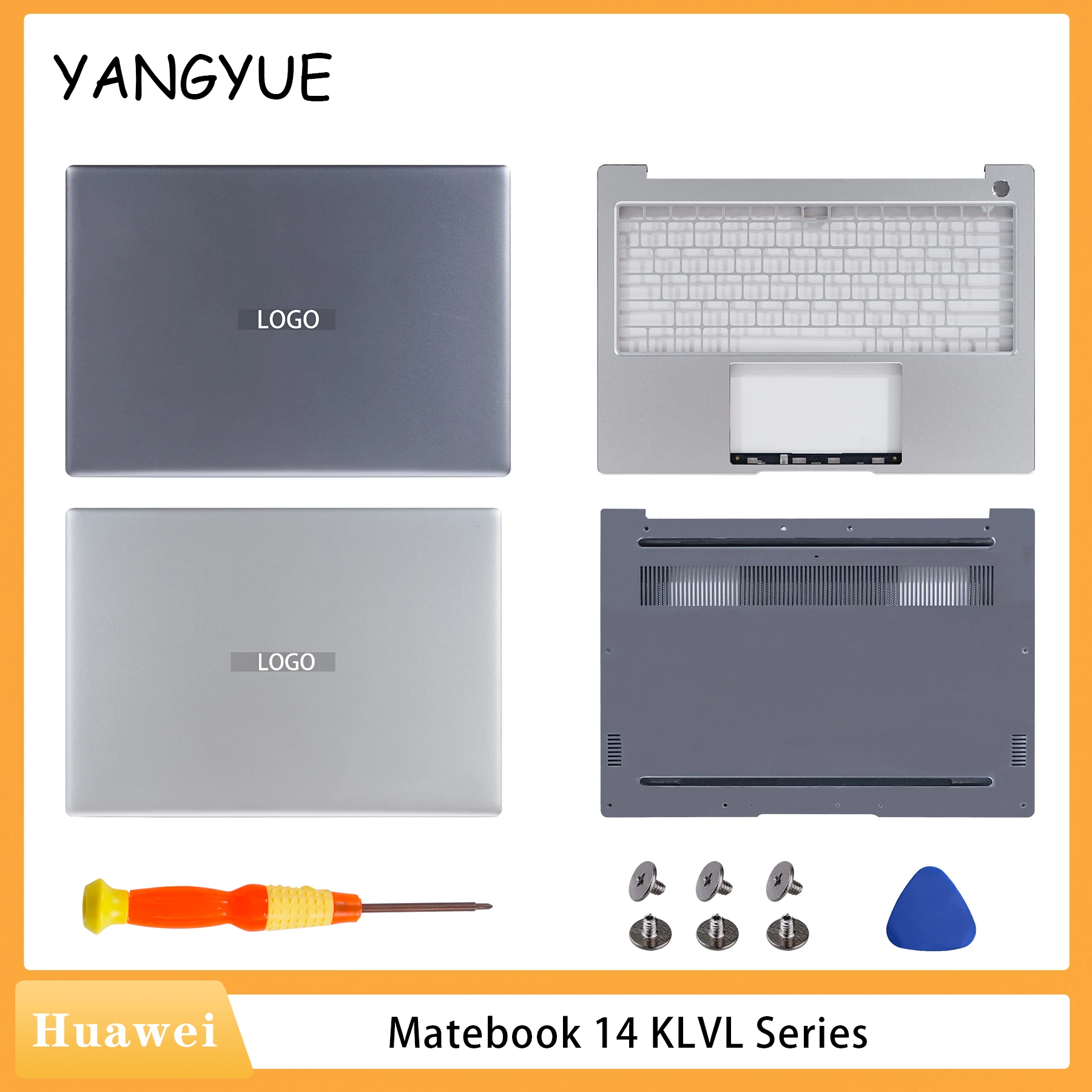 Laptop-Parts-Case-For-HUAWEI-MateBook-14-KLVL-Series-KLVF-16-KLVD-WFH9 ...