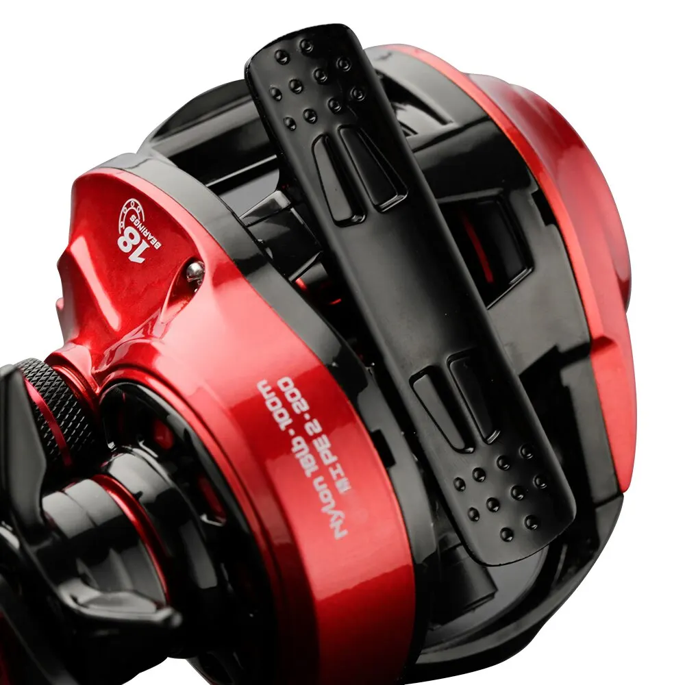 Ultra-Light Baitcasting Fishing Reel - Easy Fishing Tackle