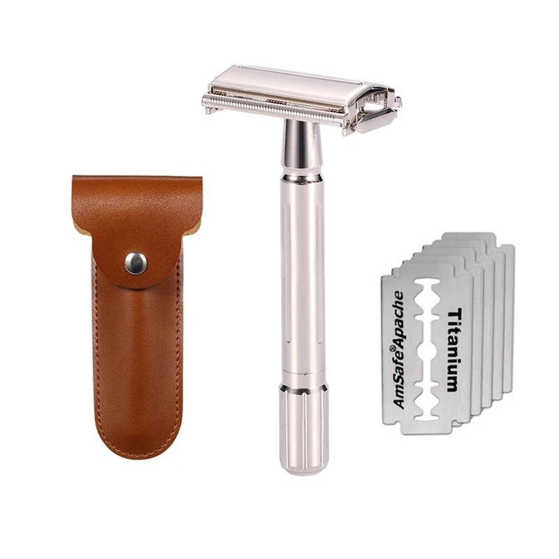 New-Classic-Men-s-Shaver-Stainless-Steel-Safety-Razor-Folding-Shaving ...