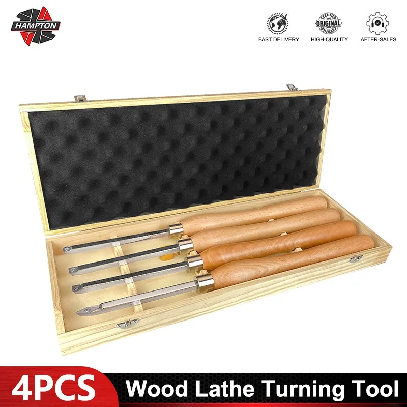 4pcs-Wood-Lathe-Turning-Tool-Set-with-Carbide-Insert-Lathe-Chisel-Set ...