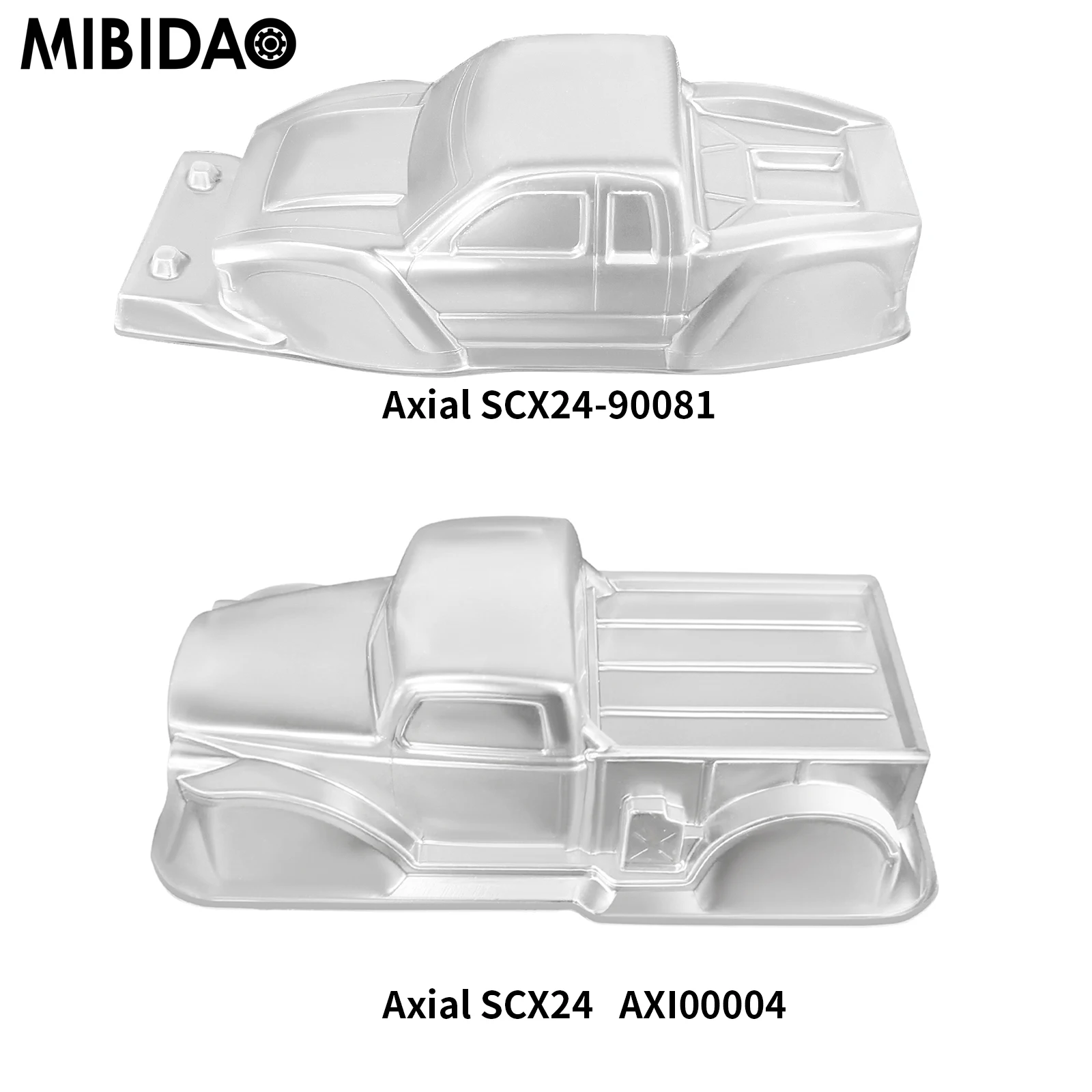 MIBIDAO-Plastic-Clear-Car-Body-Shell-for-Axial-SCX24-90081-Deadbolt ...