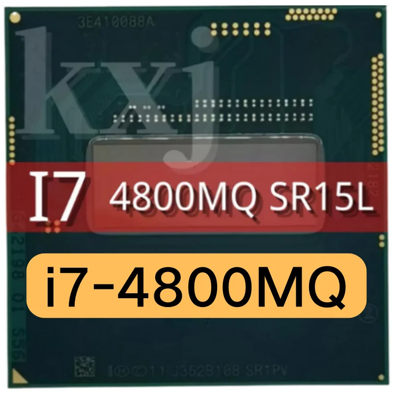 오리지널 인텔 코어 I7 4800MQ SR15L CPU I7 4800MQ 프로세서 FCPGA946 2.7GHz 3.7GHz 4M ...