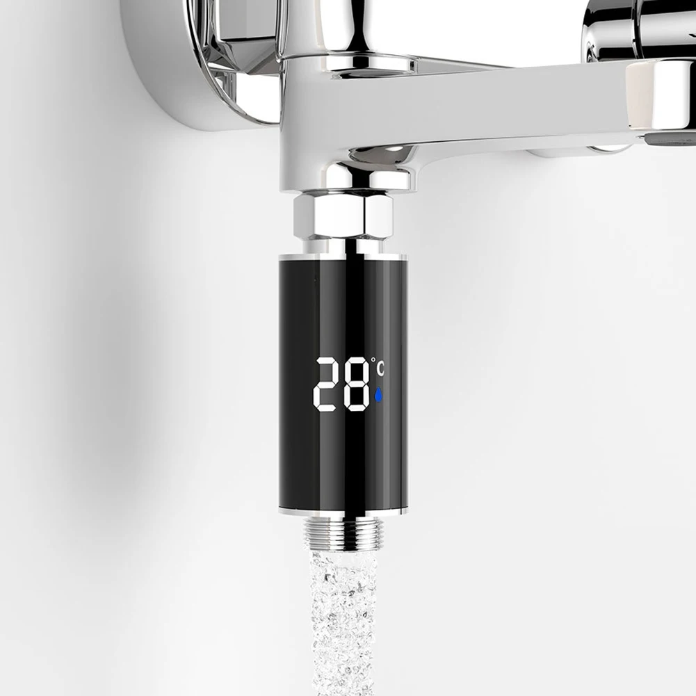 Shower Thermometer Waterproof Smart Temperature Digital Display Faucet ...