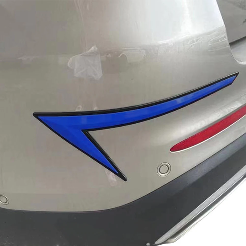 2Pcs-Universal-Rubber-Car-Front-Rear-Bumper-Protector-Strip-Edge-Guard ...