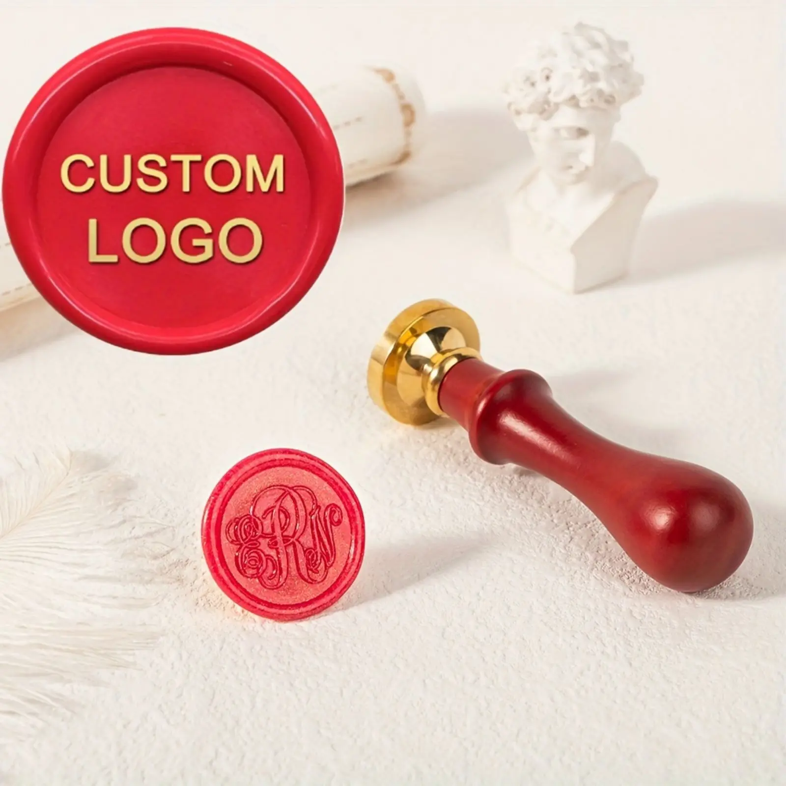 Personalized Wax Seal Stamp,Custom Wax Seal Stamp for Your Logo Design ...