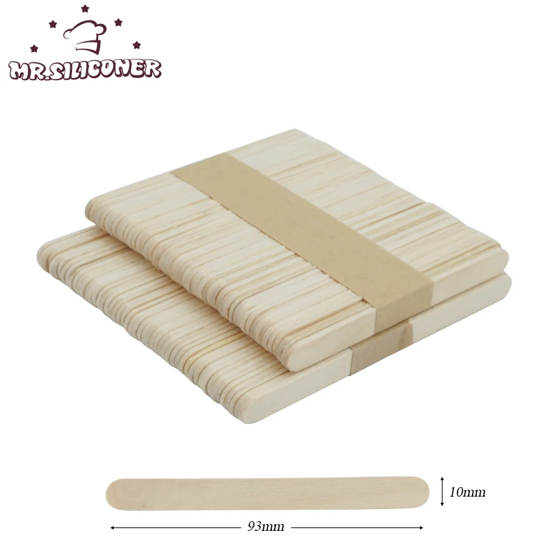 50-100pcs-Ice-Cream-Popsicle-Sticks-Natural-Wooden-Sticks-Ice-Cream ...